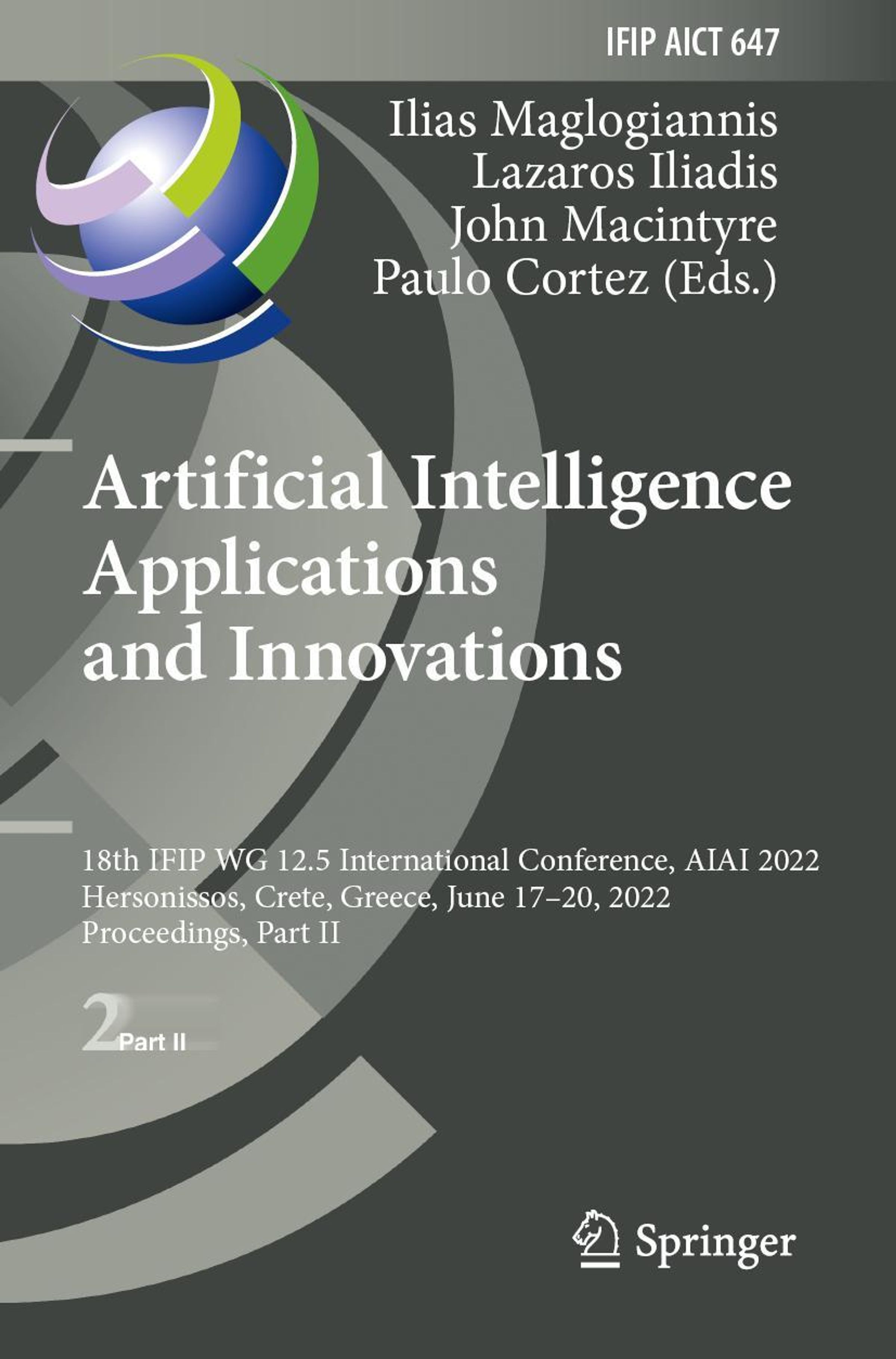Artificial Intelligence Applications and Innovations (Buch) – jpc Artificial Intelligence Applications and Innovations (Buch) – jpc